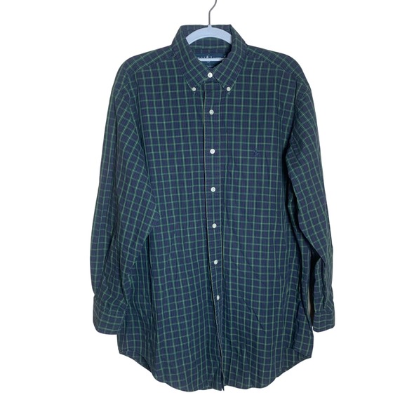 Ralph Lauren | Shirts | Ralph Lauren Yarmouth Shirt Mens 6 3233 Blue ...